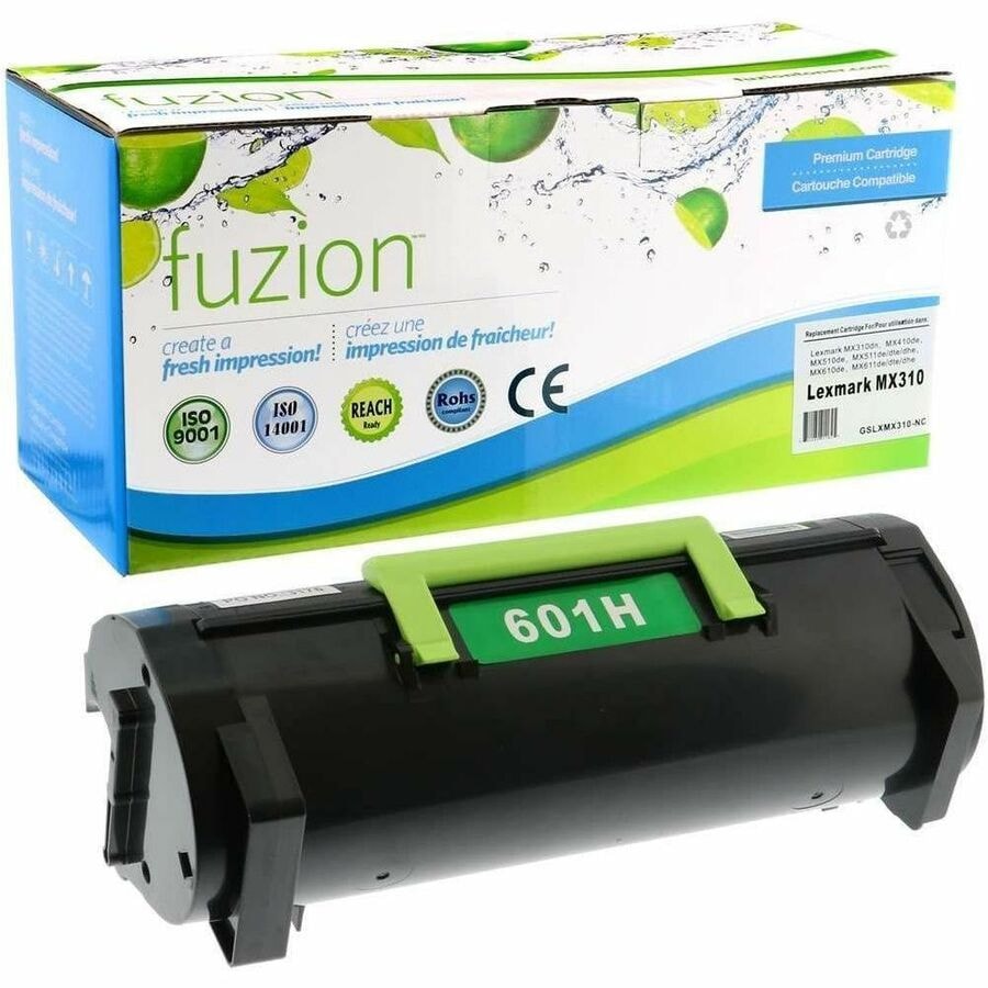 fuzion - Alternative for Lexmark 60F1H00 Compatible Toner - Black ...