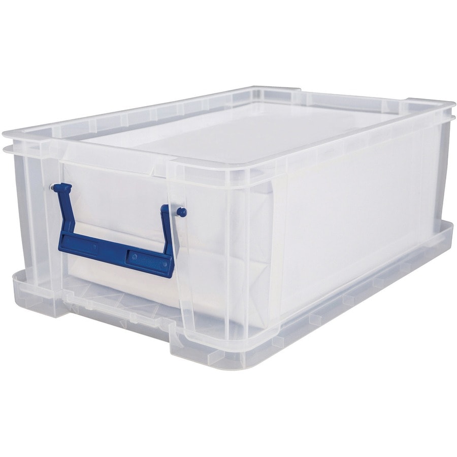 Bankers Box Plastic Storage Box - External Dimensions: 15.6" (396.88 mm ...