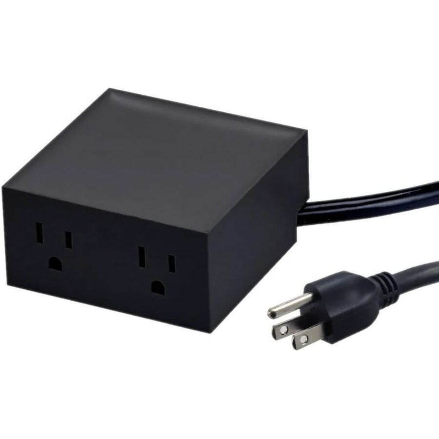 Stanley-Bostitch Konnect Stackable Power Hub, Black - 2 x AC Power - 15 ...