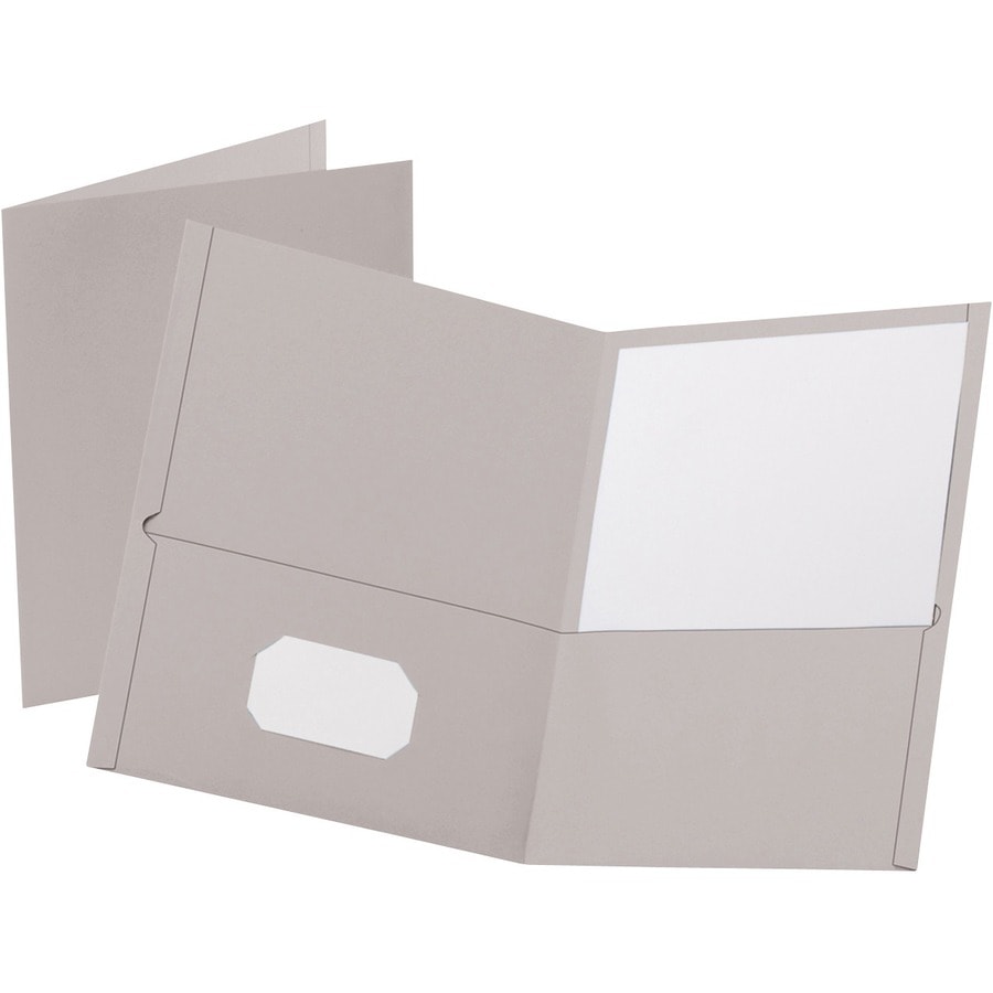 Oxford Letter Pocket Folder - 8 1/2" (215.90 mm) x 11" (279.40 mm ...