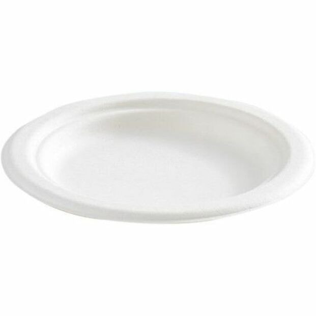 Eco Guardian 6" Round Fibre Compostable Plate - Salad, Food ...