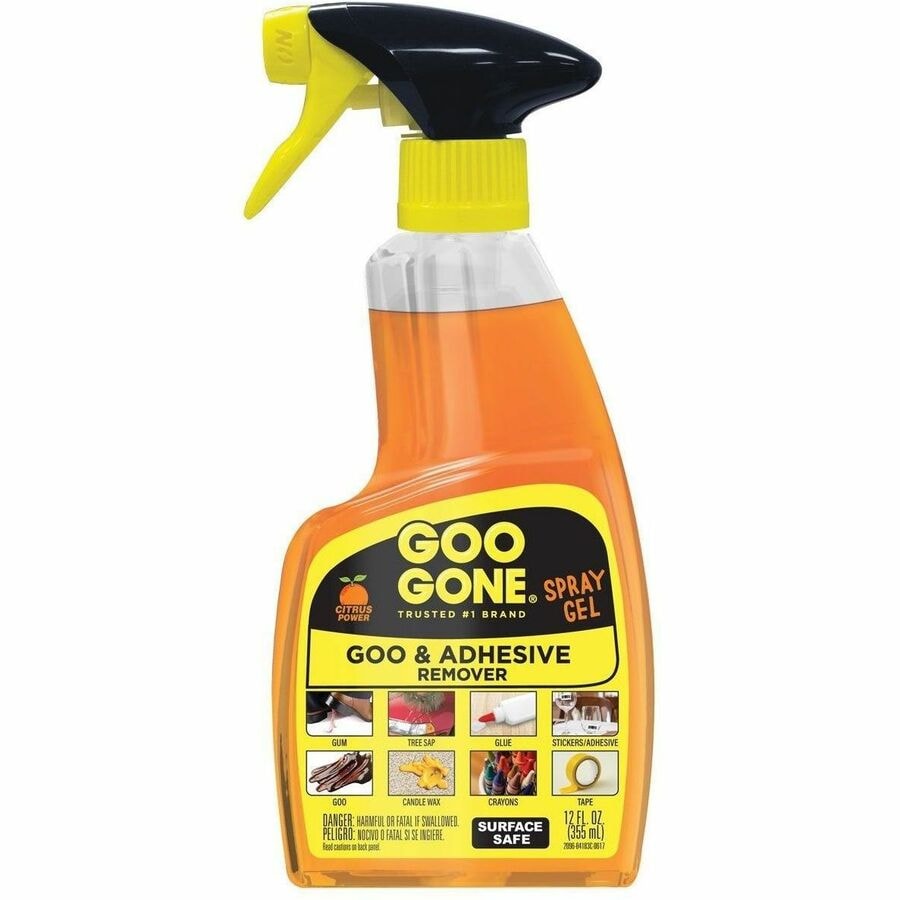 Goo Gone Surface Cleaner - Gel - 354.88 mL - Citrus, Orange Scent ...