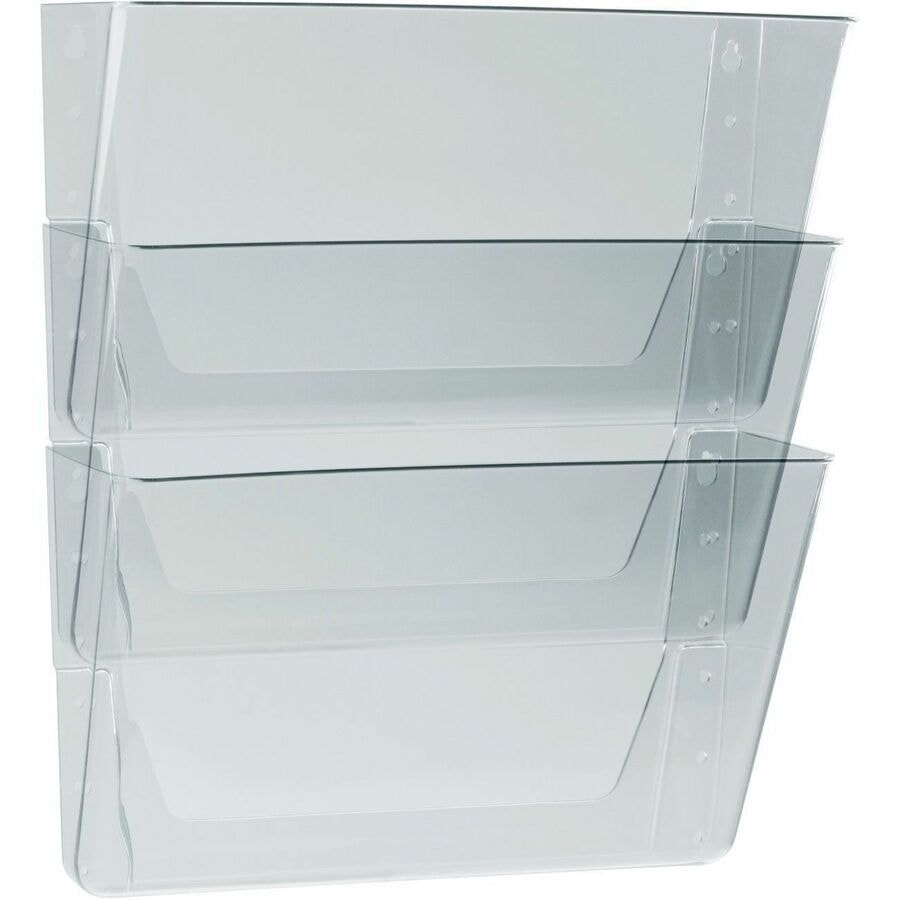 Storex Wall Pocket - 7" (177.80 mm) Height x 4" (101.60 mm) Width x 16 ...