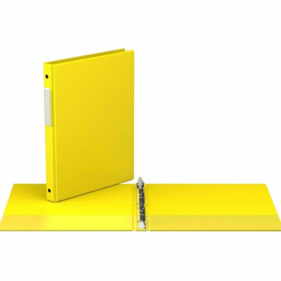 Davis Group Premium Economy, Round Ring, Binder, (Yellow, 5/8") - 8 1/2 ...