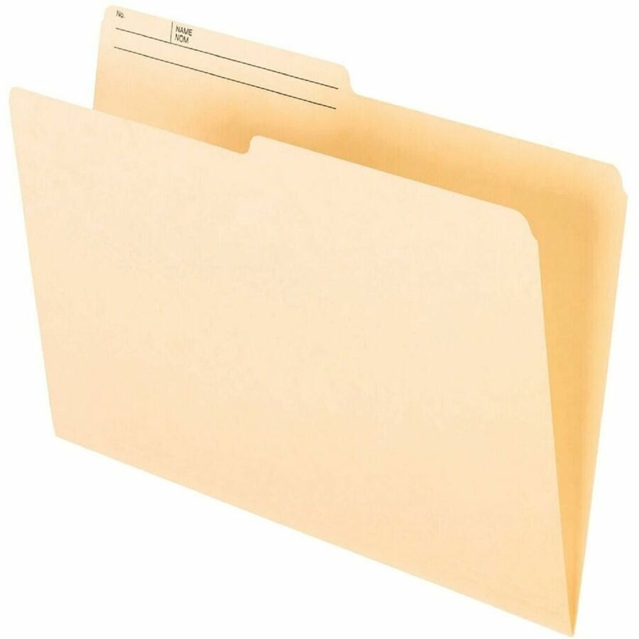 Grand & Toy 1/2 Legal Top Tab File Folder - Paper Stock - Manila - 100 ...