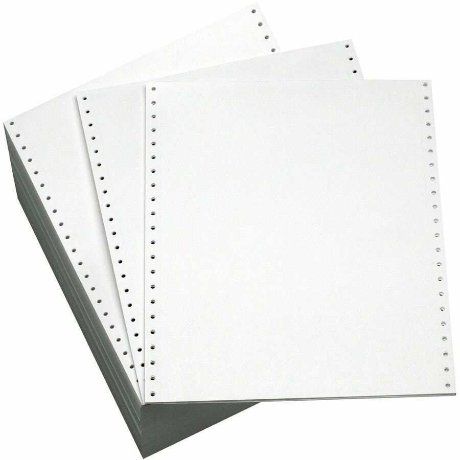 Domtar Continuous Paper - 92 Brightness - 9 1/2" (241.30 mm) x 11" (279 ...