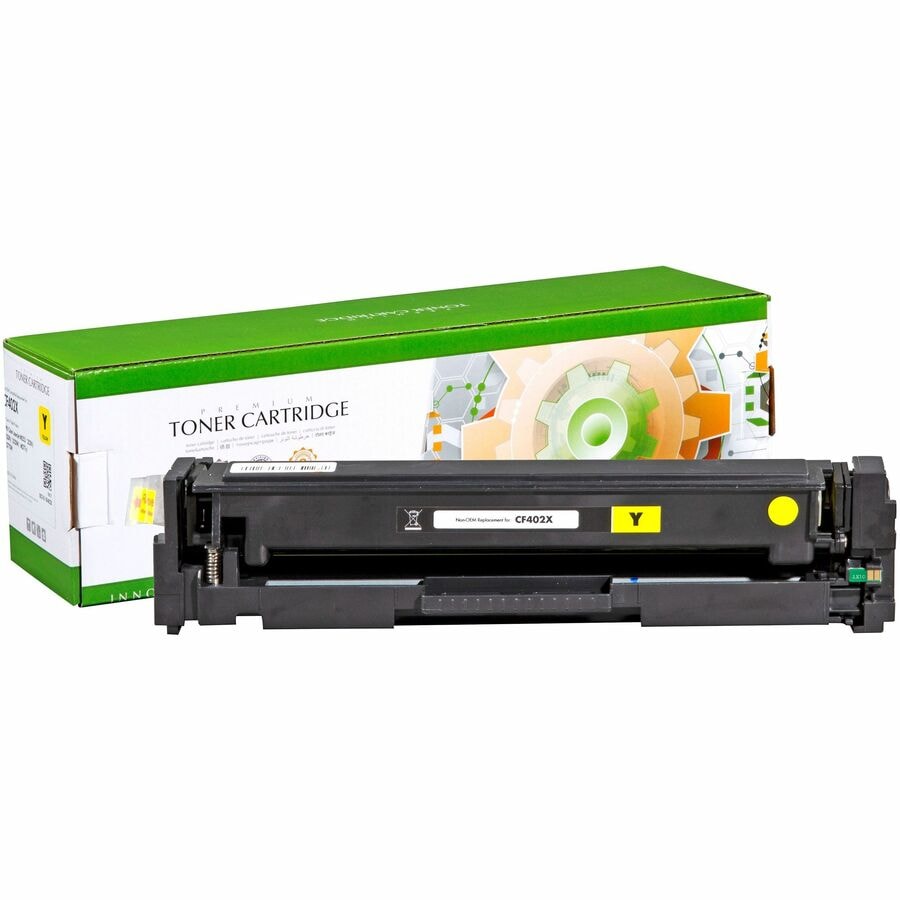 Static Control Laser Toner Cartridge - Single Pack CF402X - Yellow - 1 ...
