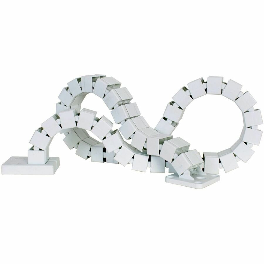 HDL Wire Management Snake for Height Adjustable Desks, White - Wire ...