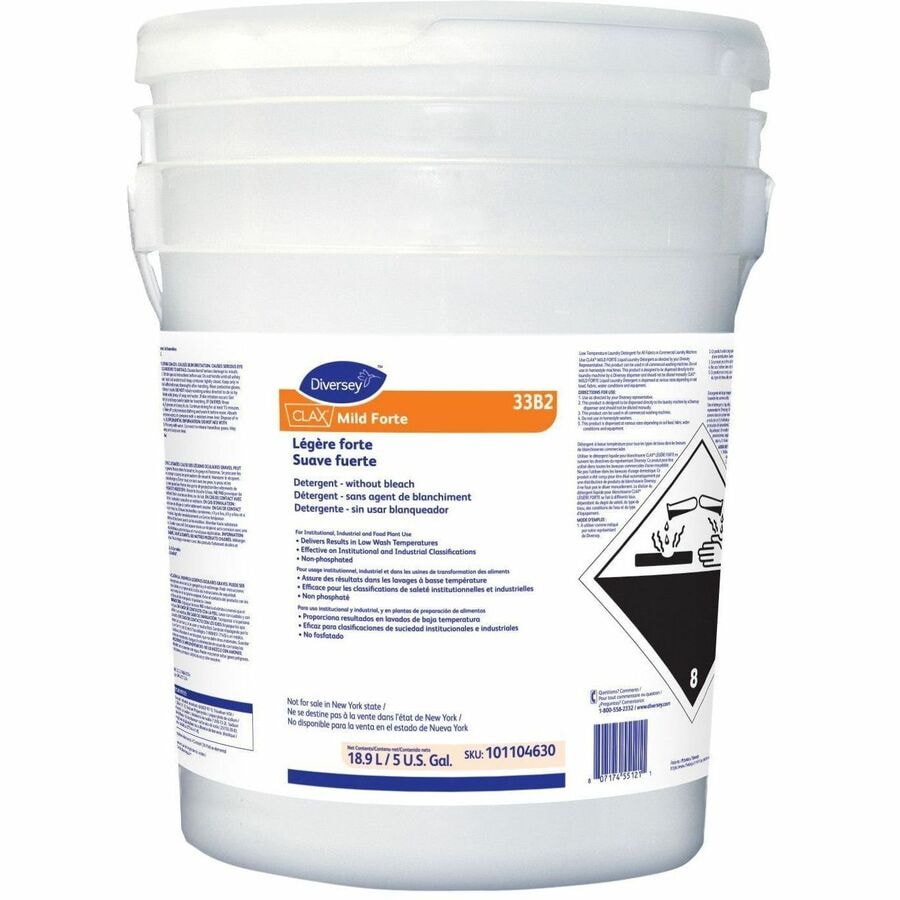 Diversey Clax Mild Forte 33B2 - For Commercial, Industry, Institutional ...