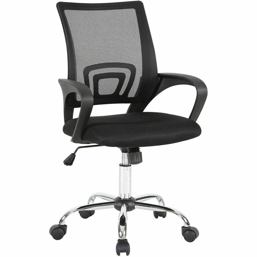 TygerClaw Mid-Back Office Chair, Black Mesh - Mesh Seat Material ...