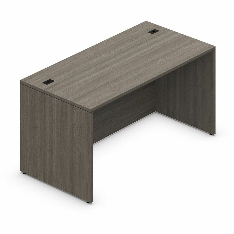 Offices To Go Newland Rectangular Desk - 66x30" - Absolute Acajou ...