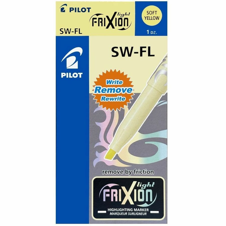 FriXion FriXion Light Highlighter - Chisel Marker Point - Erasable ...
