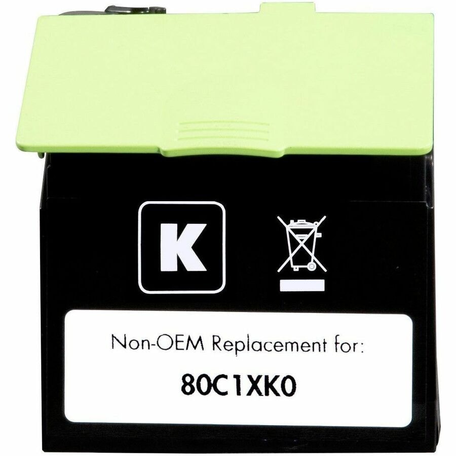 Static Control Remanufactured Laser Toner Cartridge (80C1XK0) - Black ...