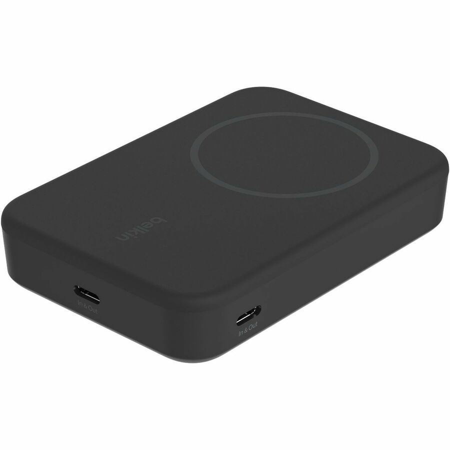 Belkin 15W Wireless Magnetic Power Bank with Stand and Qi2 - 10K mAh ...