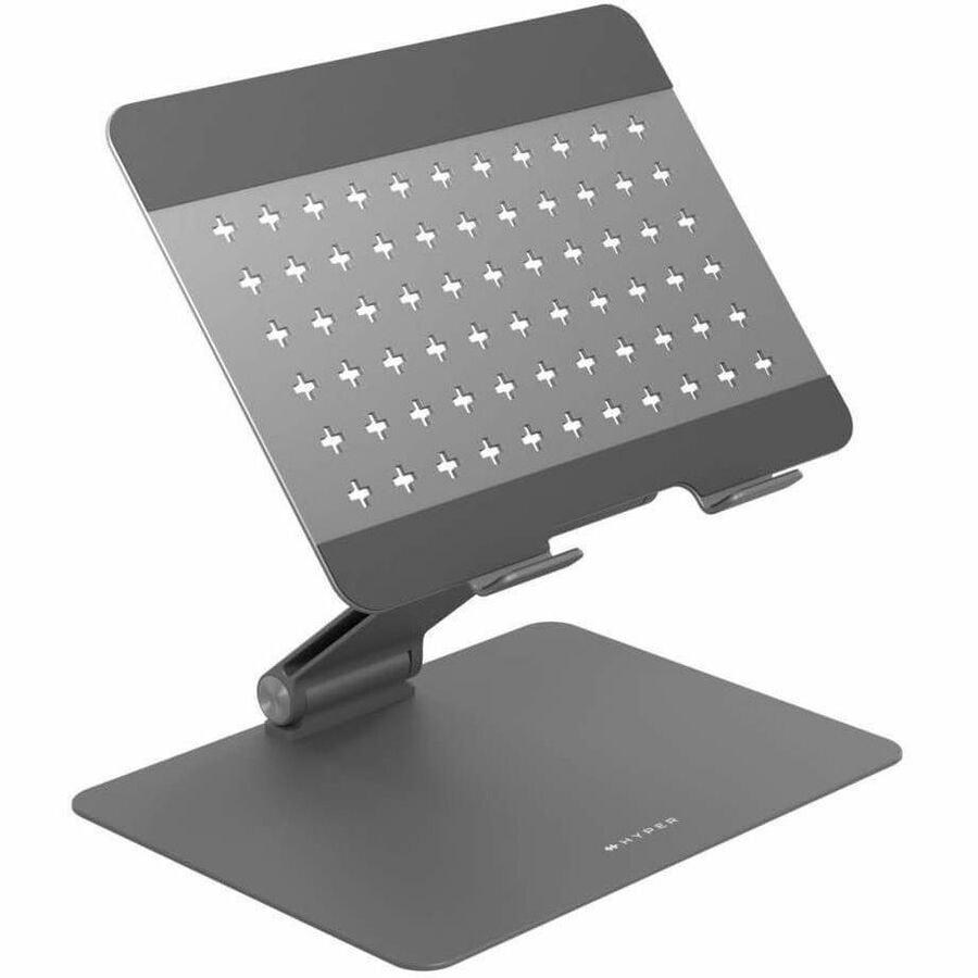 Targus HyperSpace Ergonomic Adjustable Laptop Stand - Space Grey - Up ...