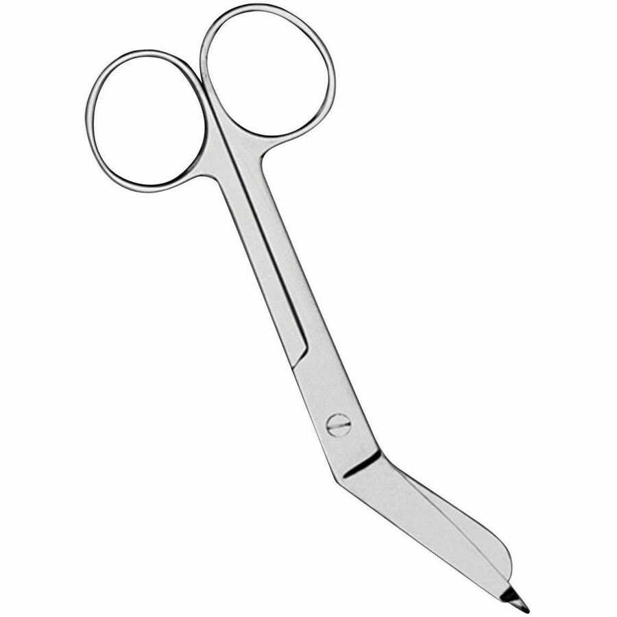 Safecross Scissors - Angled Blade - Blunted Tip - 1 Each | Grand & Toy