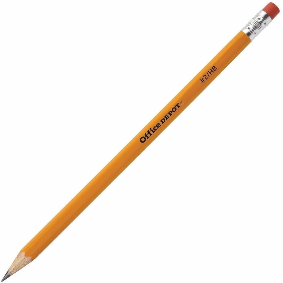 Office Depot Gravity Feed Wood Case Pre-Sharpened Pencils, #2/HB Grade ...