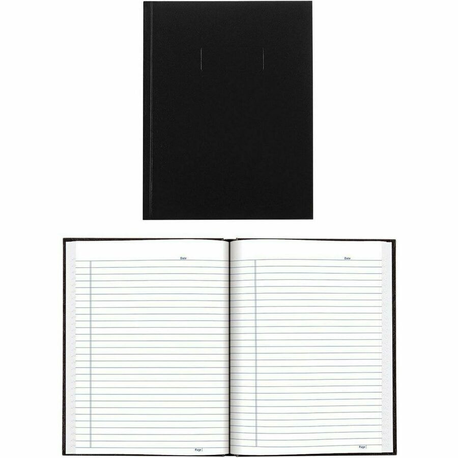 Grand & Toy Executive Notebook, Black, 9 1/4" x 7 1/4" , Perfect ...