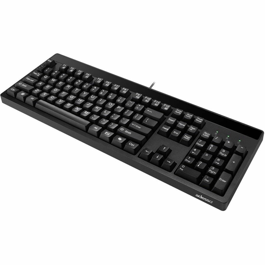 Adesso EasyTouch 130 Full Sized Wired Mechanical Keyboard With CoPilot ...