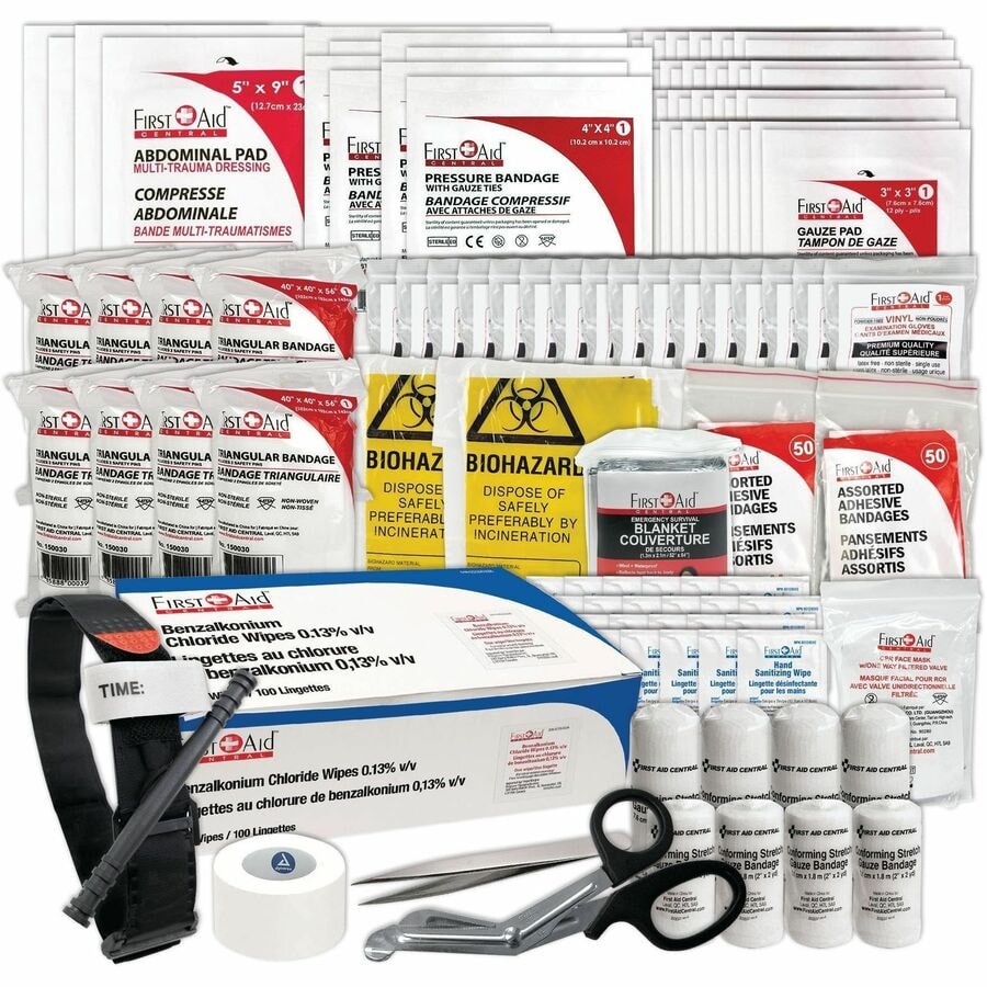 First Aid Central Type 2 Basic First Aid Kit - Large Refill - Meets all ...