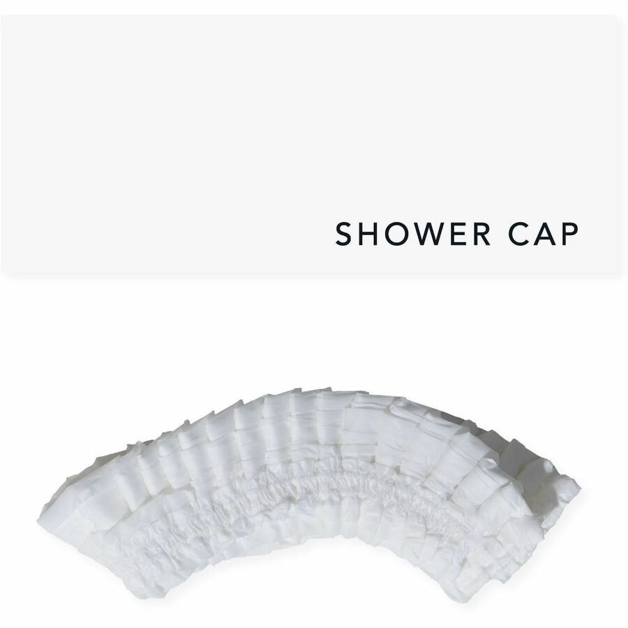 Hunter Amenities LUX Clear PLA Shower Cap, Carton of 500 - Recommended ...