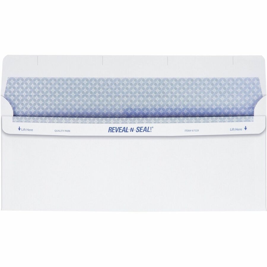 TOPS No. 9 Double Window Envelopes with Tamper-Evident Seal - Double Window - #9 - 3 7/8" (98.30 ...