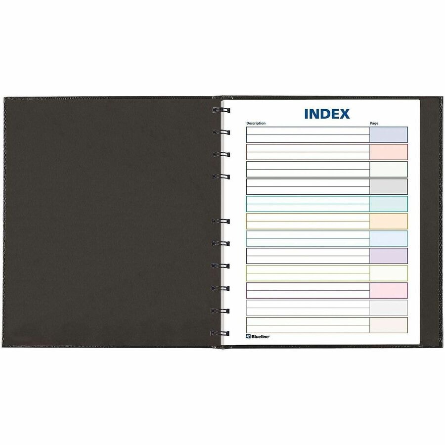 Blueline Miraclebind AF11150 Notebook - 150 Sheets - Twin Wirebound ...