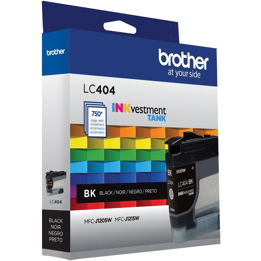 Brother INKvestment LC404BK Original Standard Yield Inkjet Ink ...