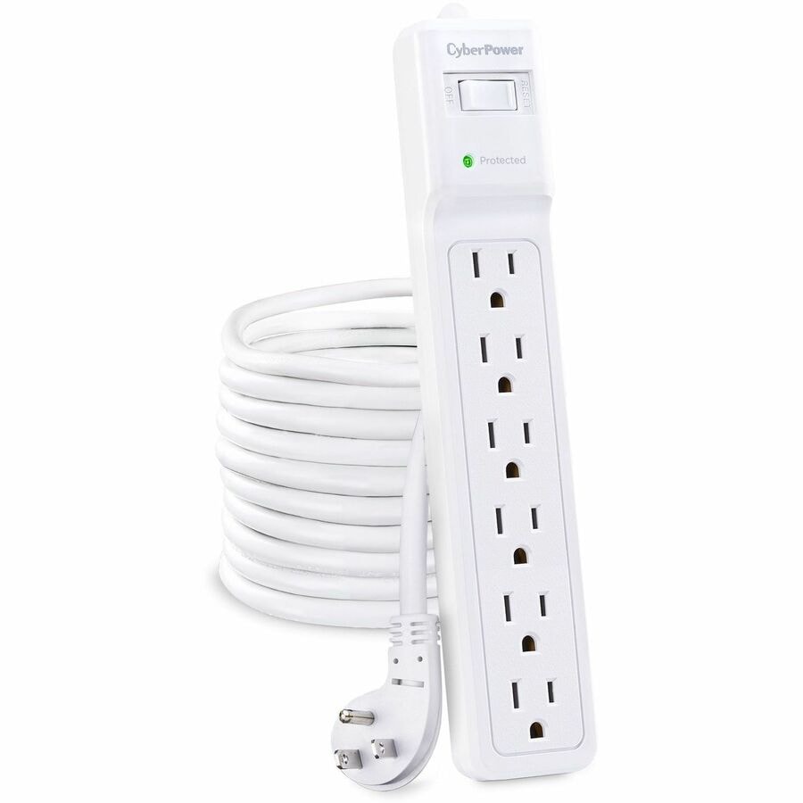 CyberPower B625 Essential 6 - Outlet Surge Protector with 1500 J Surge ...