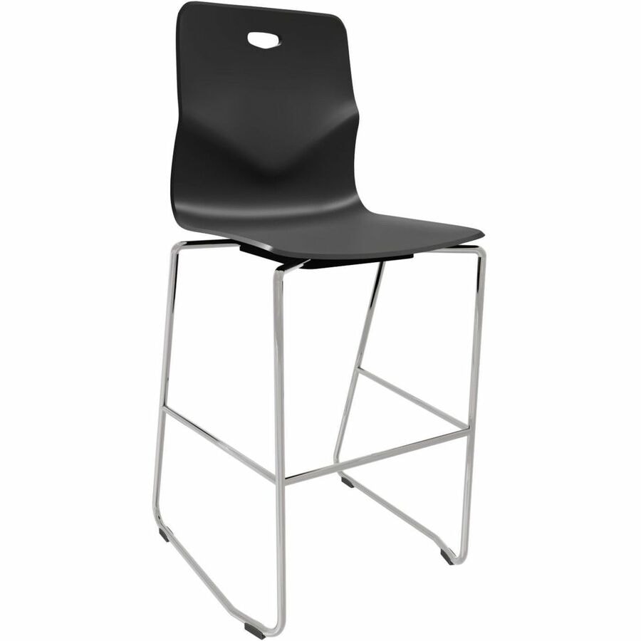 HDL Chair - Black Seat Color - Polypropylene Seat Material - Black Back ...