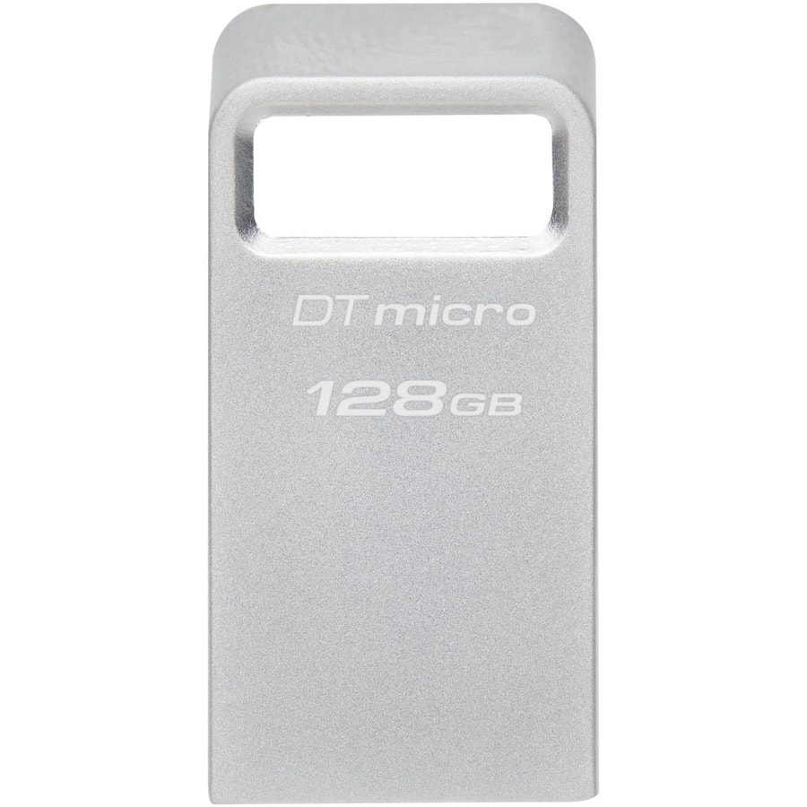 Kingston DataTraveler Micro USB Flash Drive - 128 GB - USB 3.2 (Gen 1 ...