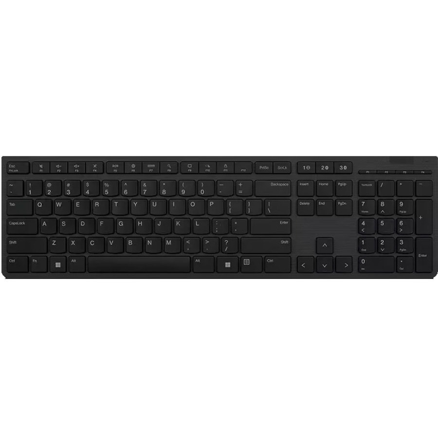 Lenovo Professional Wireless Rechargeable Keyboard -US English ...