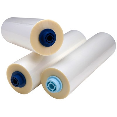Rouleau de pellicule de plastification transparente lustrée NAP LAM II ...