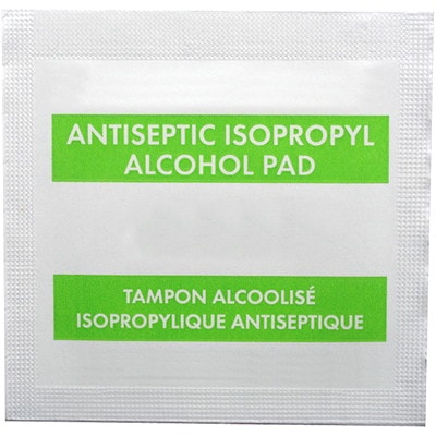 Tampons alcoolisés et antiseptiques Safecross, boîte de 20 | Grand & Toy