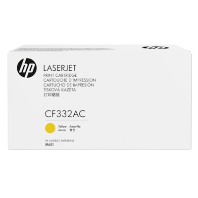 HP 654A Yellow Standard Yield Contract Toner Cartridge (CF332A) | Grand ...