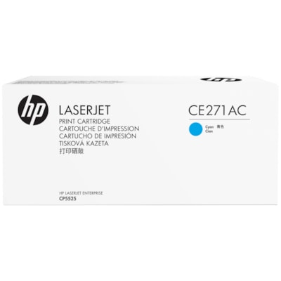 Cartouche de toner contractuel à rendement standard HP 650A (CE271A ...