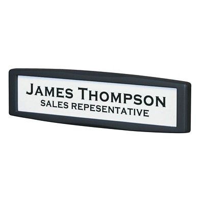 Fellowes Partition Additions Name Plate | Grand & Toy