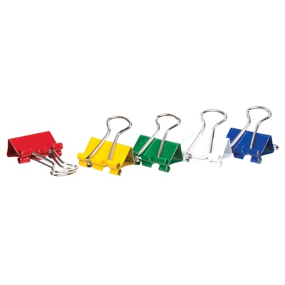 Pince-notes repliables Grand & Toy, couleurs variées, micro format ...