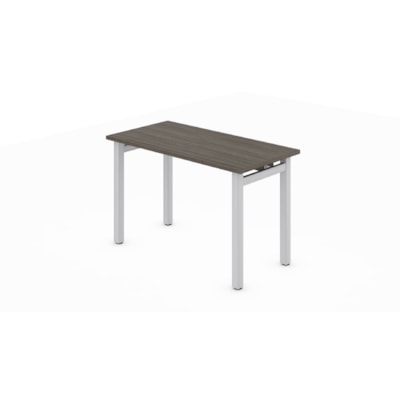 Offices to Go - Newland Table Desk - 48x24" - Absolute Acajou | Grand & Toy