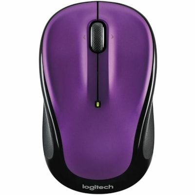 Logitech M325S Mouse - Optical - Wireless - Violet - USB - 5 Button(s ...