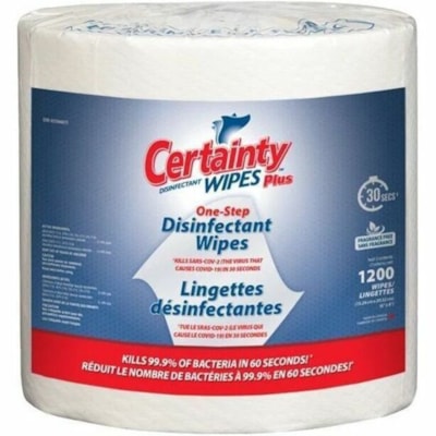 Certainty PLUS Disinfectant Wipe - Alcohol-free, Bleach-free, Deodorize ...