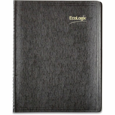 Blueline EcoLogix 14-Month Monthly Planner, 11" x 8-1/2" , English ...