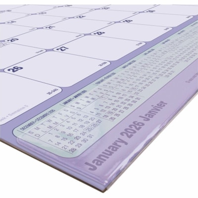 Blueline - Calendrier sous-main mensuel (2020) - Calendrier julien ...