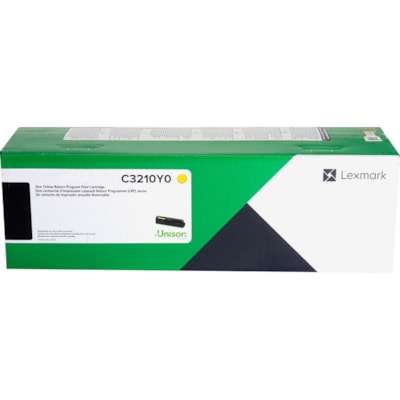 Lexmark Unison Original Laser Toner Cartridge - Yellow - 1 Each - 1500 ...