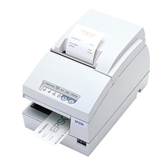 Epson TM-U675 POS Receipt Printer - 5.14lps Mono Dot Matrix - Serial ...