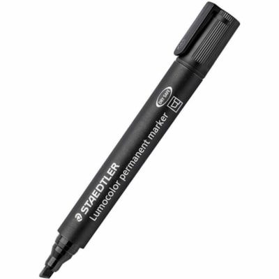 Lumocolor Permanent Marker 350 - Chisel Marker Point - Refillable ...