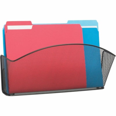 Safco Onyx Mesh Wall Pockets - 9" (228.60 mm) Height x 15" (381 mm ...