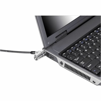 Targus DEFCON KL Cable Lock - 6 ft - Patented T-bar/Key Lock - Black ...
