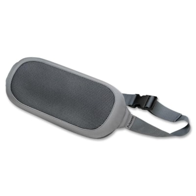 Fellowes I-Spire Series Lumbar Cushion - Strap Mount - Gray - 1 Each ...