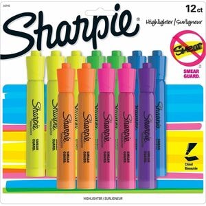 Sharpie Accent Highlighter - Tank - Fluorescent Yellow, Fluorescent ...